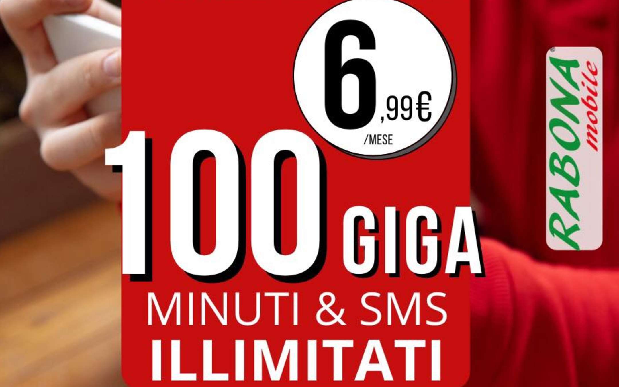 Rabona Cambio 100 100GB A Soli 6 99 Euro Al Mese