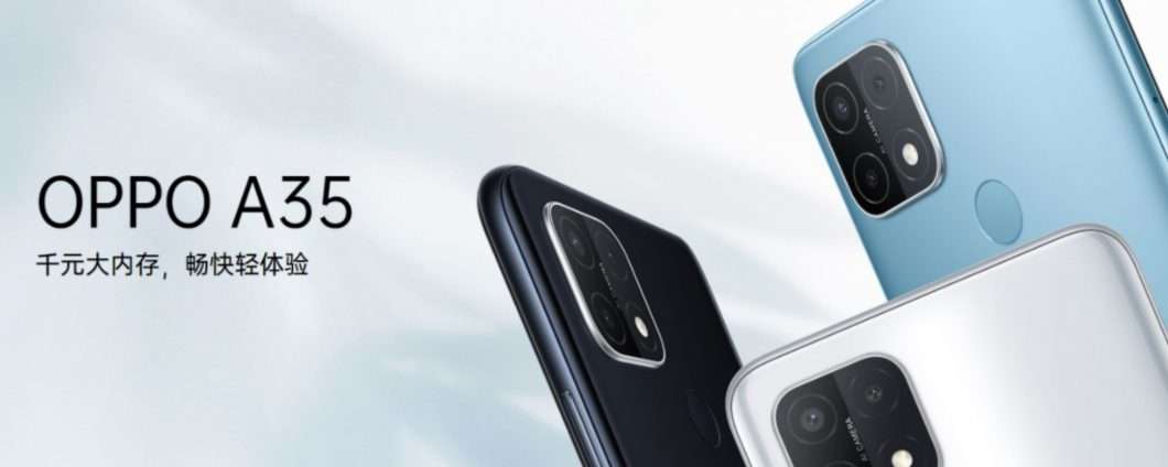 OPPO A35: UFFICIALE, economico e performante