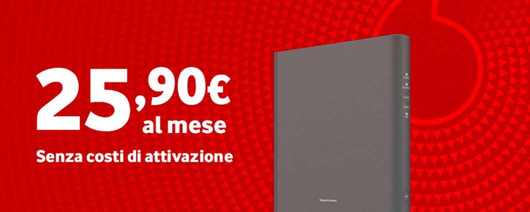 PROMO Vodafone Internet Unlimited a 25,90 euro fino al 25 Luglio 2021