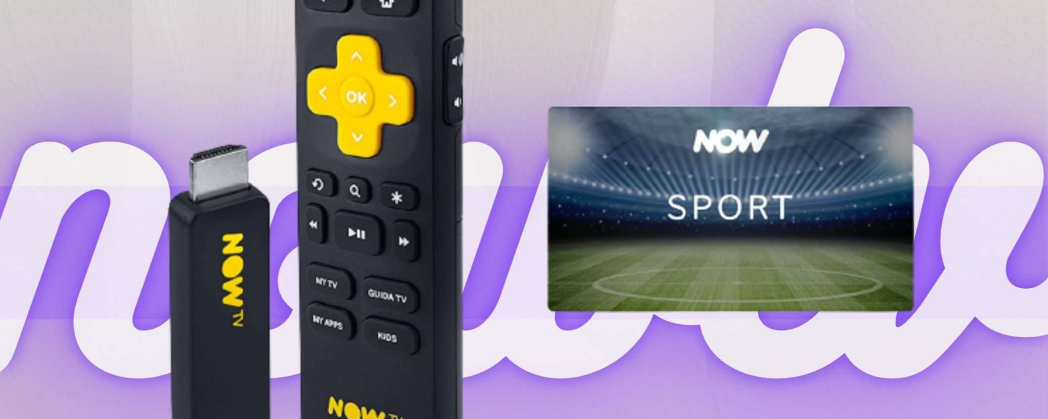 Now TV con due mesi di sport inclusi a prezzo SHOCK