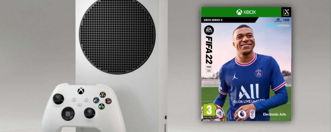 Xbox Series S + FIFA 22, il bundle è ancora disponibile a 299€