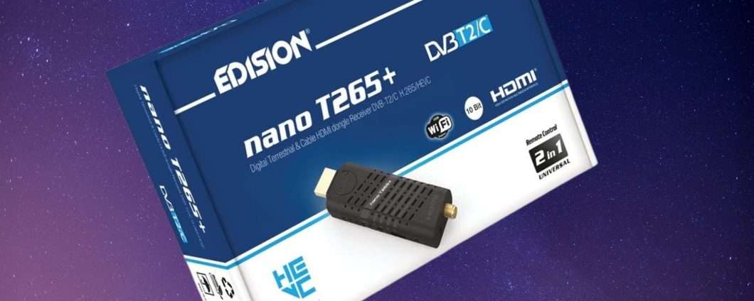 Nuovo digitale terrestre DVB T2: decoder SMART invisibile a 32€
