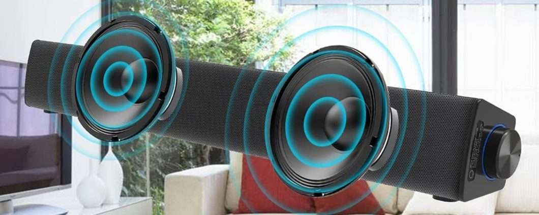Bastano 25€ per una soundbar compatta 3 in 1 PAZZESCA: pochi pezzi Bastano 25€ per una soundbar compatta 3 in 1 PAZZESCA: pochi pezzi