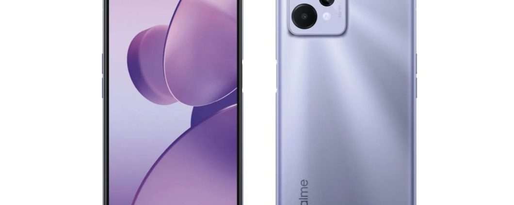 Realme C31 si mostra con un design che sa di vecchio