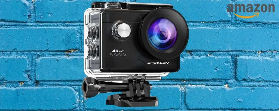 Action Cam 4K WiFi, costo minimo ma resa massima per i tuoi video (60€)