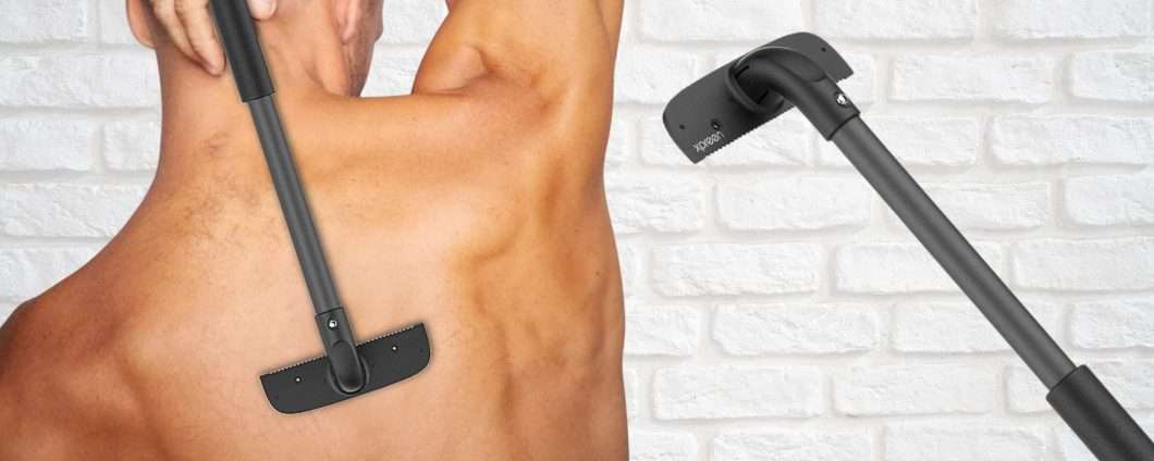 Pelli sulla schiena ADDIO: questo sistema è una genialata (22€)