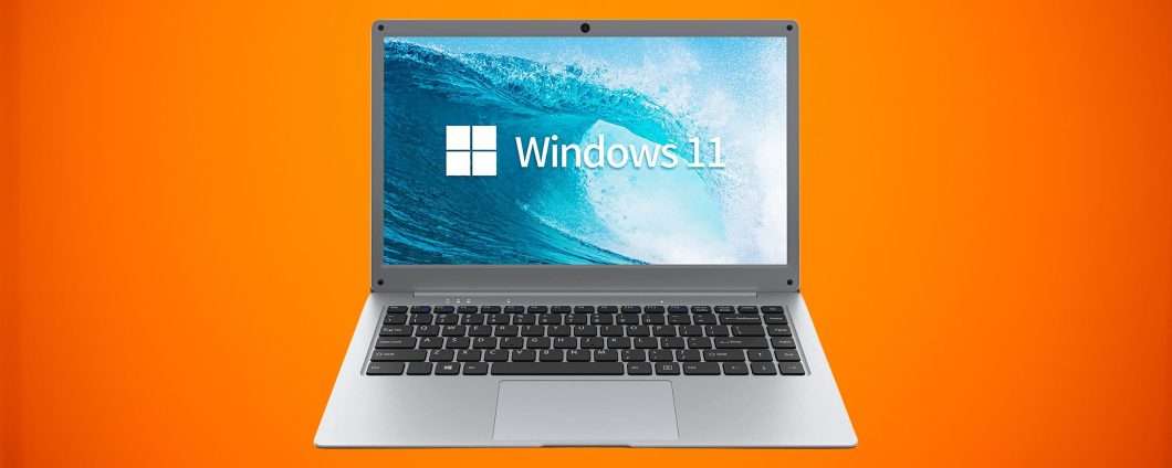 Notebook con Windows 11 e 12GB di RAM a meno di 300 euro su Amazon