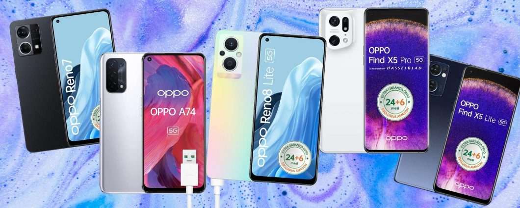 OPPO: i migliori smartphone nelle Offerte di Settembre Amazon