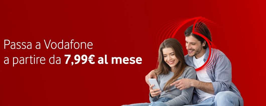Vodafone Silver & Bronze: PROMO da 9,99€ con 100GB