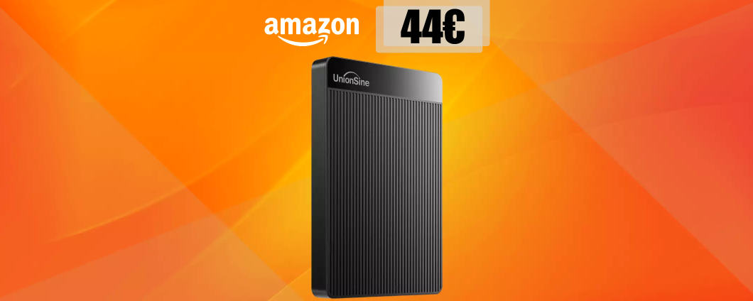Hard disk esterno 1TB ad appena 44€? Esiste, ed è una POTENZA Hard disk esterno 1TB ad appena 44€? Esiste, ed è una POTENZA