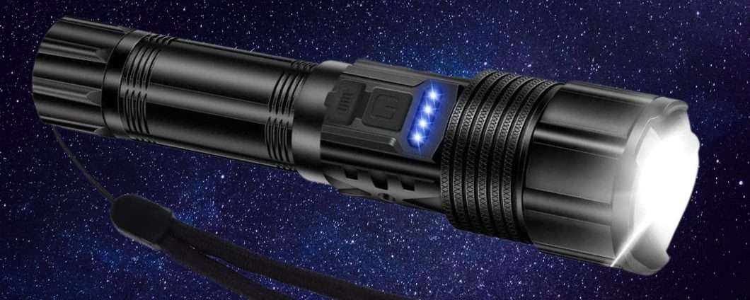 Una torcia da 10000 lumen ASSURDA a prezzo ridicolo su Amazon (17€)