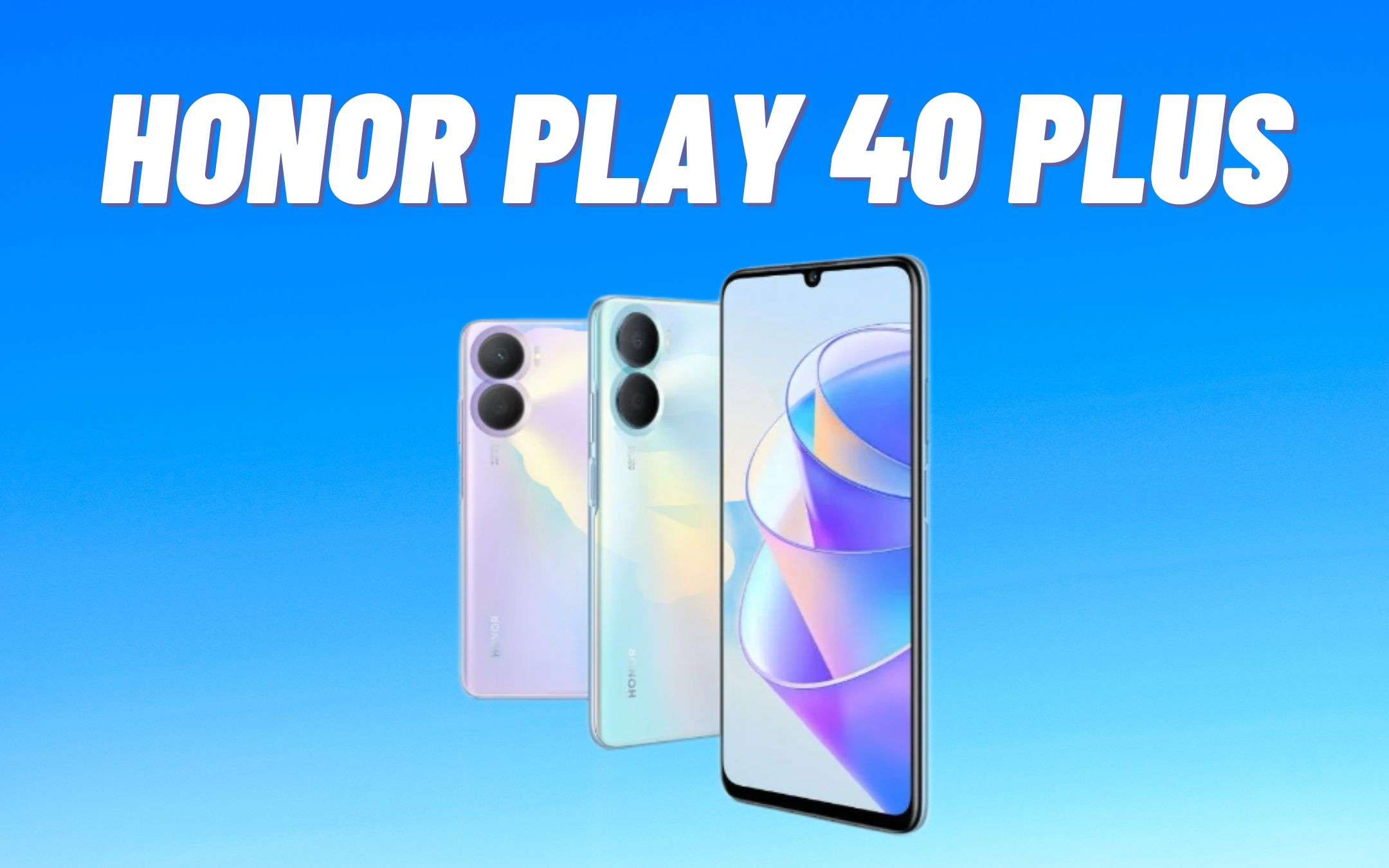 Honor Play 40 Plus UFFICIALE Mediogamma Con Batteria Da 6000 MAh Honor Play 40 Plus UFFICIALE Mediogamma Con Batteria Da 6000 MAh