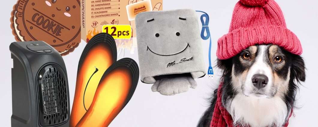 Primi freddi? 5 gadget e meno di 15€ per stare subito CALDI