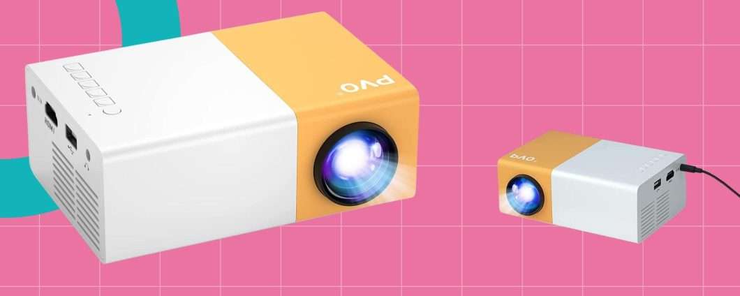 Porta il cinema a casa: il mini proiettore dei SOGNI a metà prezzo