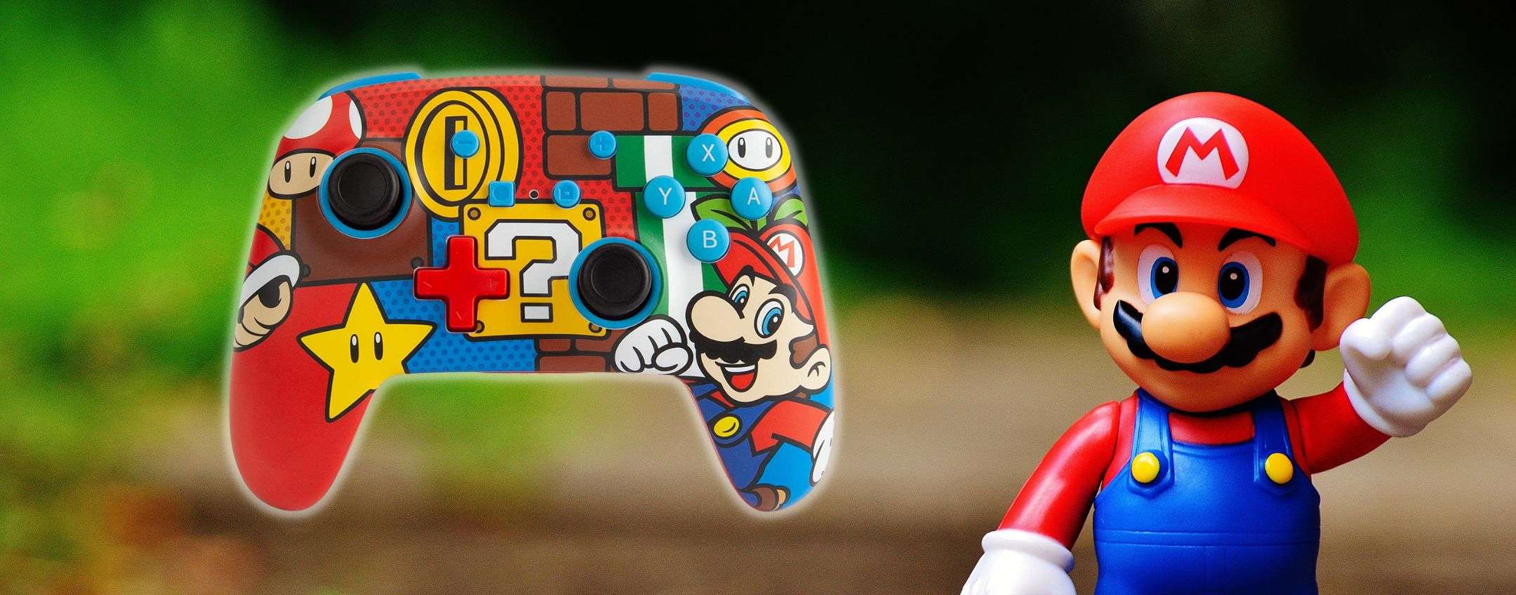 Controller Nintendo Switch a tema Super Mario: offerta Amazon da non ...