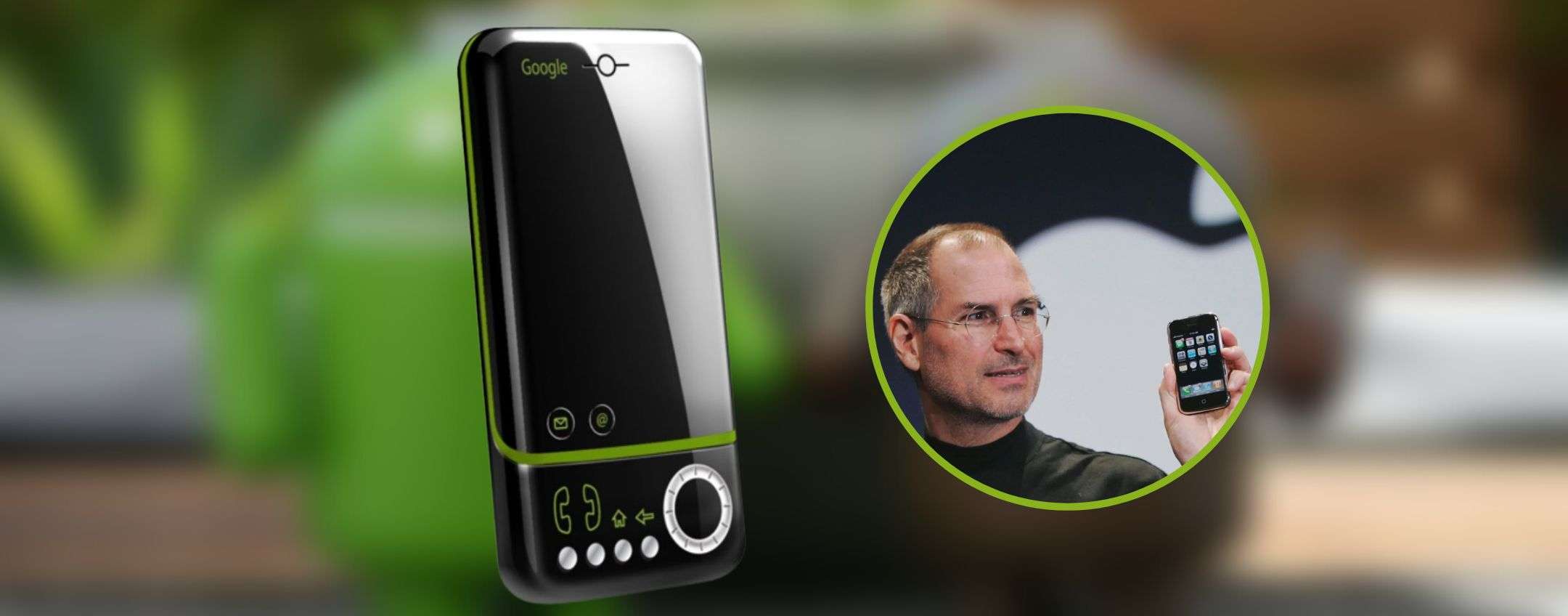 Google G1: l'incredibile rendering dello smartphone pre-iPhone (2007)