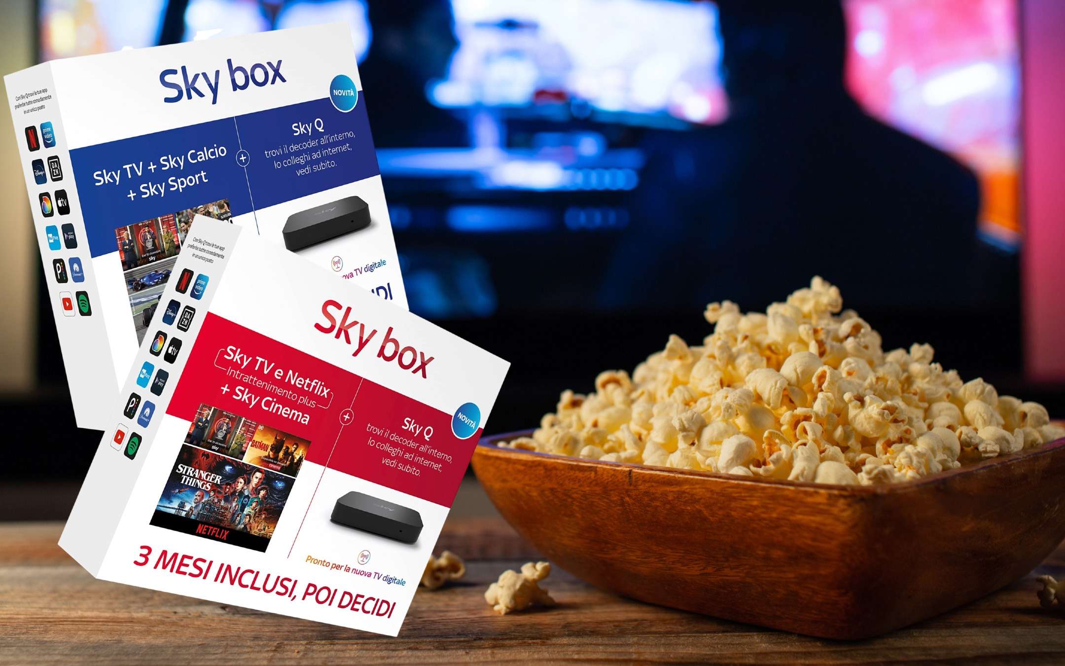 Novità Amazon: Sky Box con 3 mesi di contenuti GRATIS (senza vincoli)
