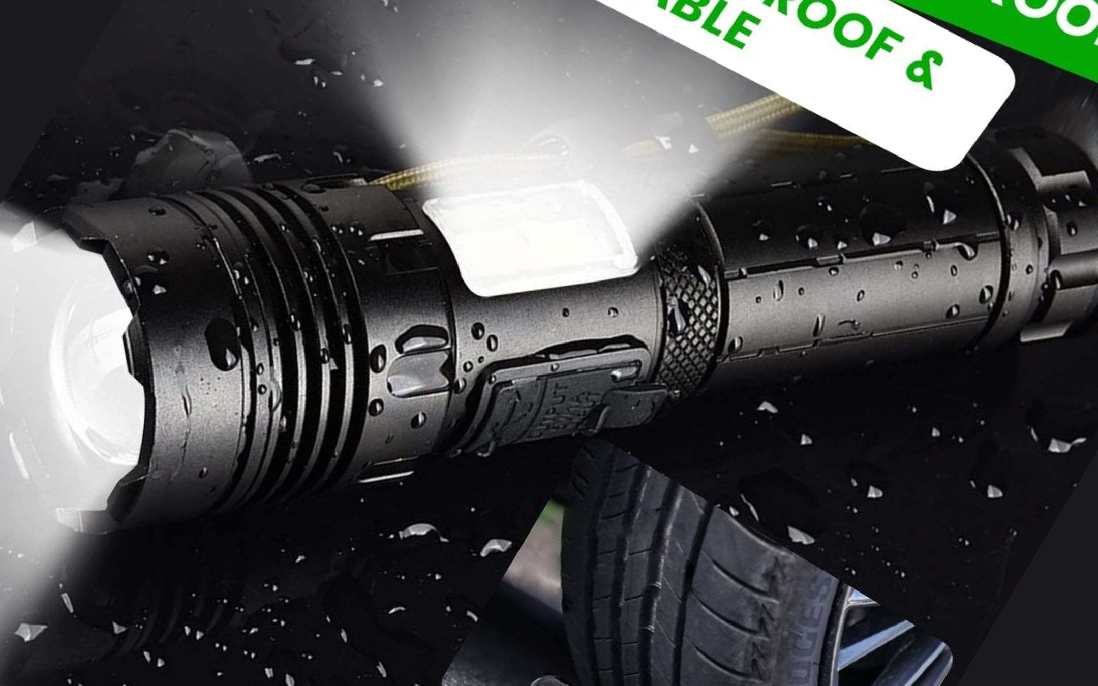 Torcia da 10000 lumen IMPRESSIONANTE: è anche un powerbank (18€)