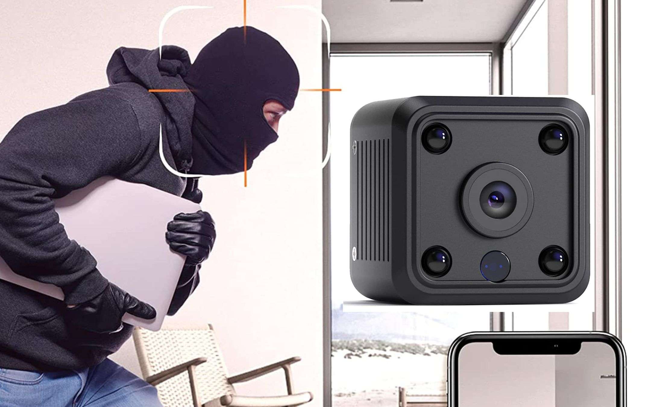 Videocamera FHD invisibile a 14€: la tua sicurezza a prezzo SHOCK