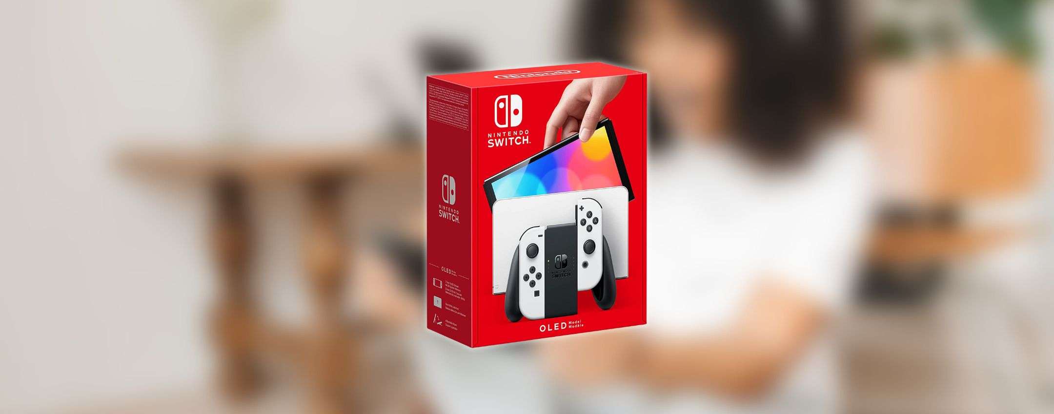 Nintendo Switch OLED in offerta su Amazon: consegna RAPIDA