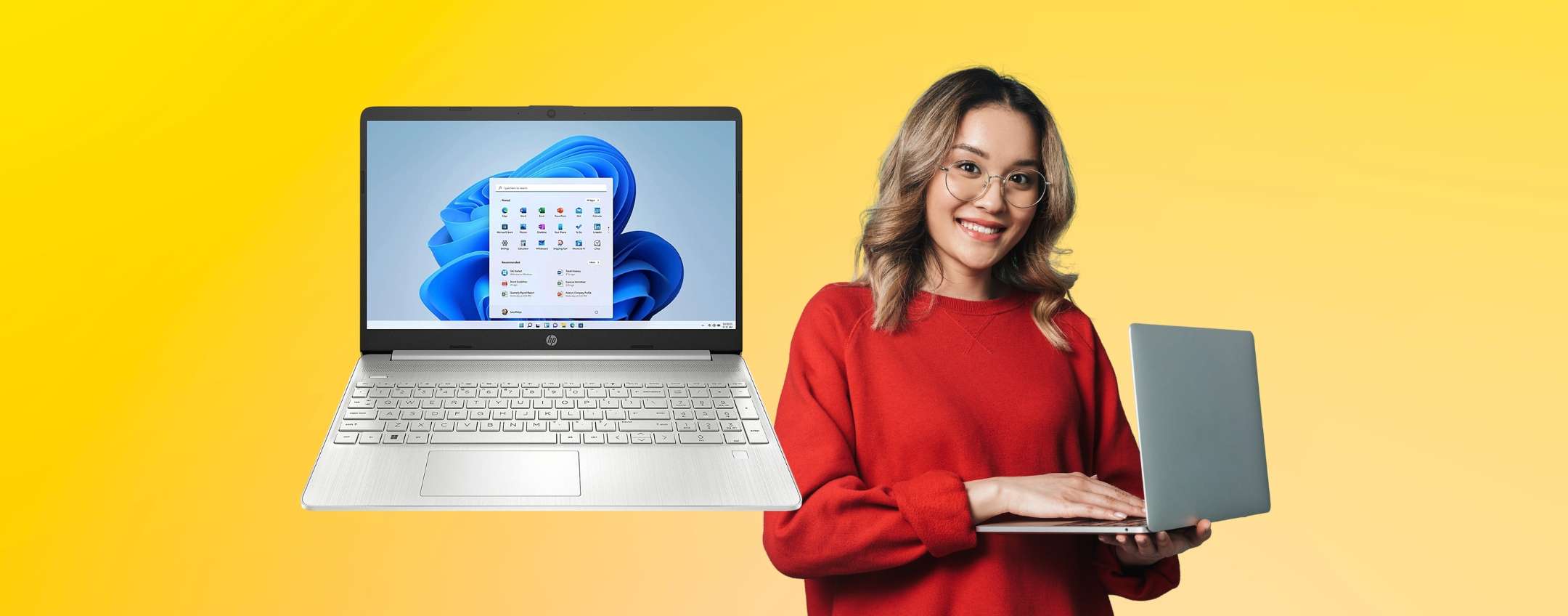 Notebook HP da 15" con AMD Ryzen 7 a 155€ in MENO