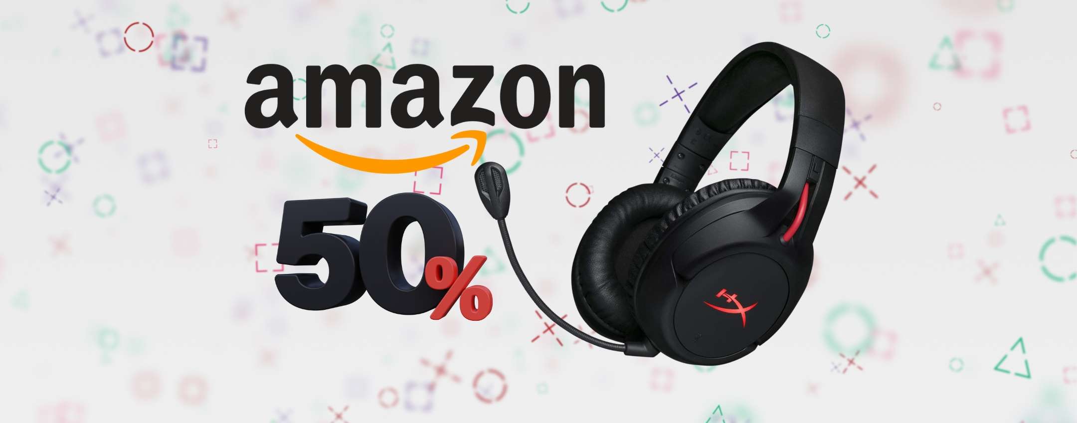 Torna lo SCONTO PAZZO per le HyperX Cloud Flight: cuffie gaming WOW