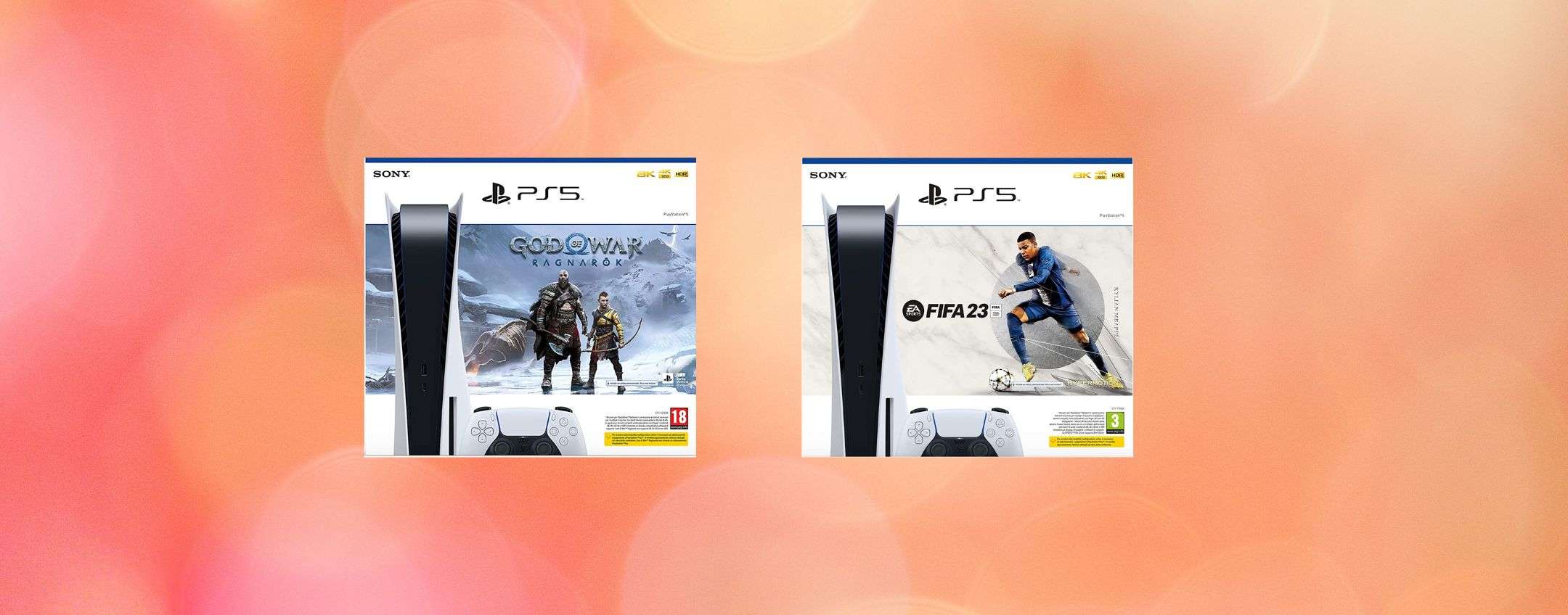 PS5: due bundle DISPONIBILI su Amazon, scegli il tuo ADESSO