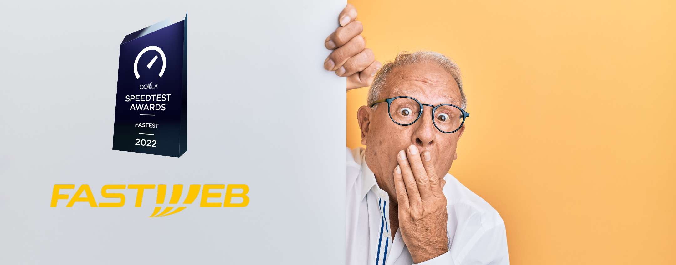 Rete Mobile Fastweb: PREMIATA come la più VELOCE da Ookla