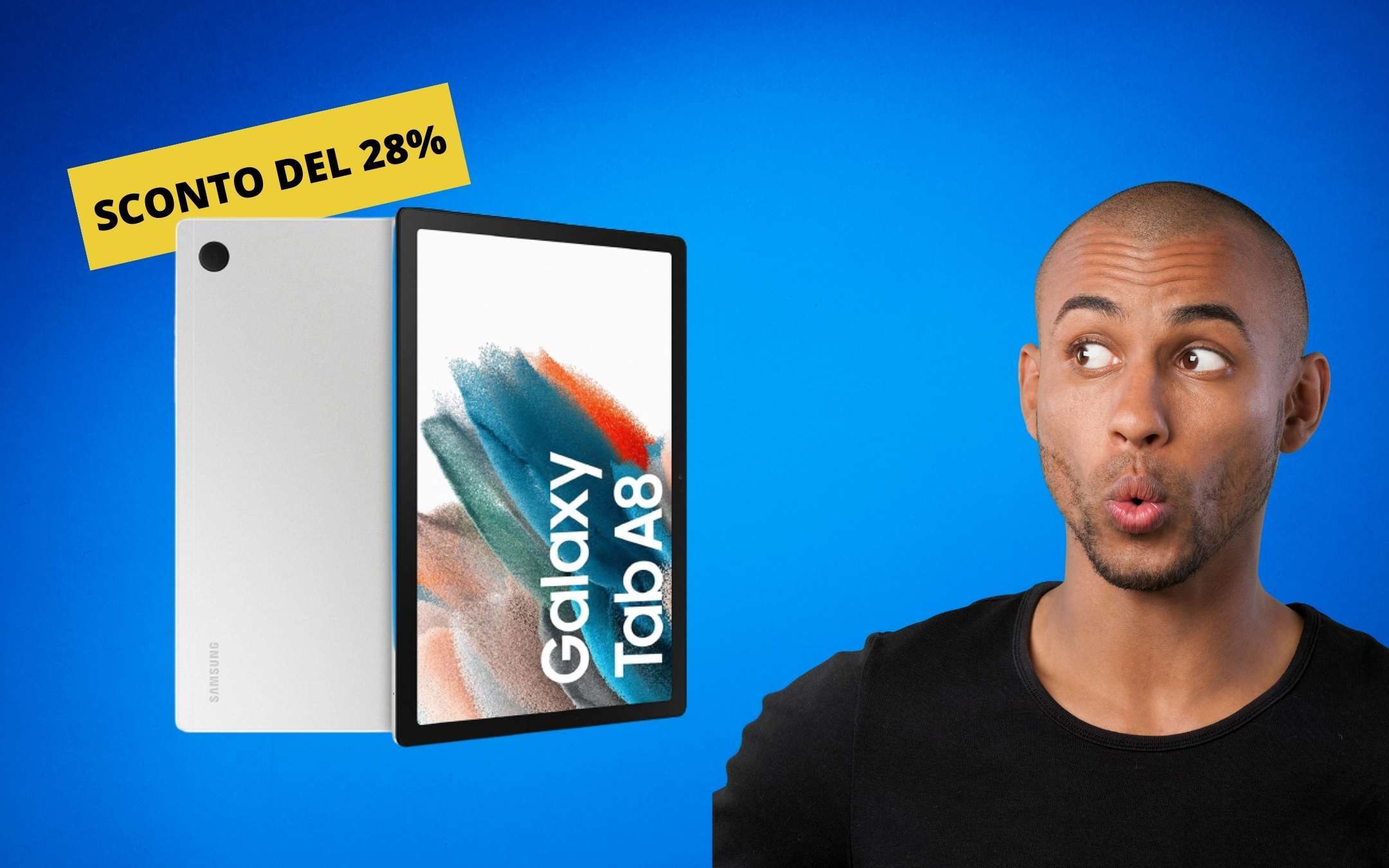 Samsung Galaxy Tab A8: un signor tablet oggi ad un prezzo ...