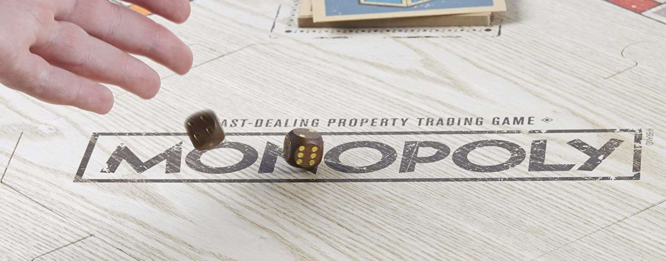 Un Monopoly così non lo hai mai visto: TUTTO IN LEGNO, offerta Amazon