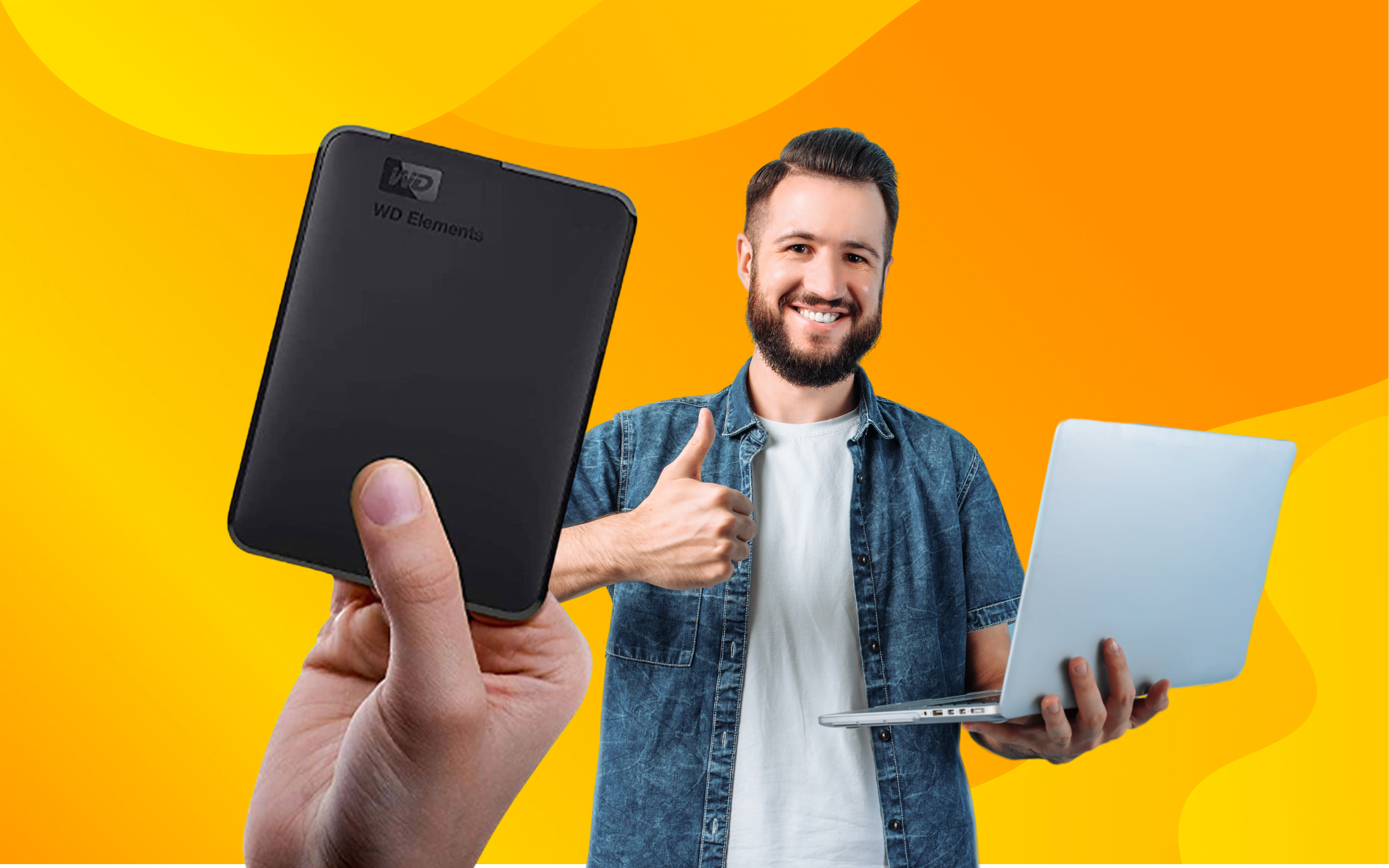 Hard Disk Esterno Portatile 2TB: conserva i tuoi dati con questa ...