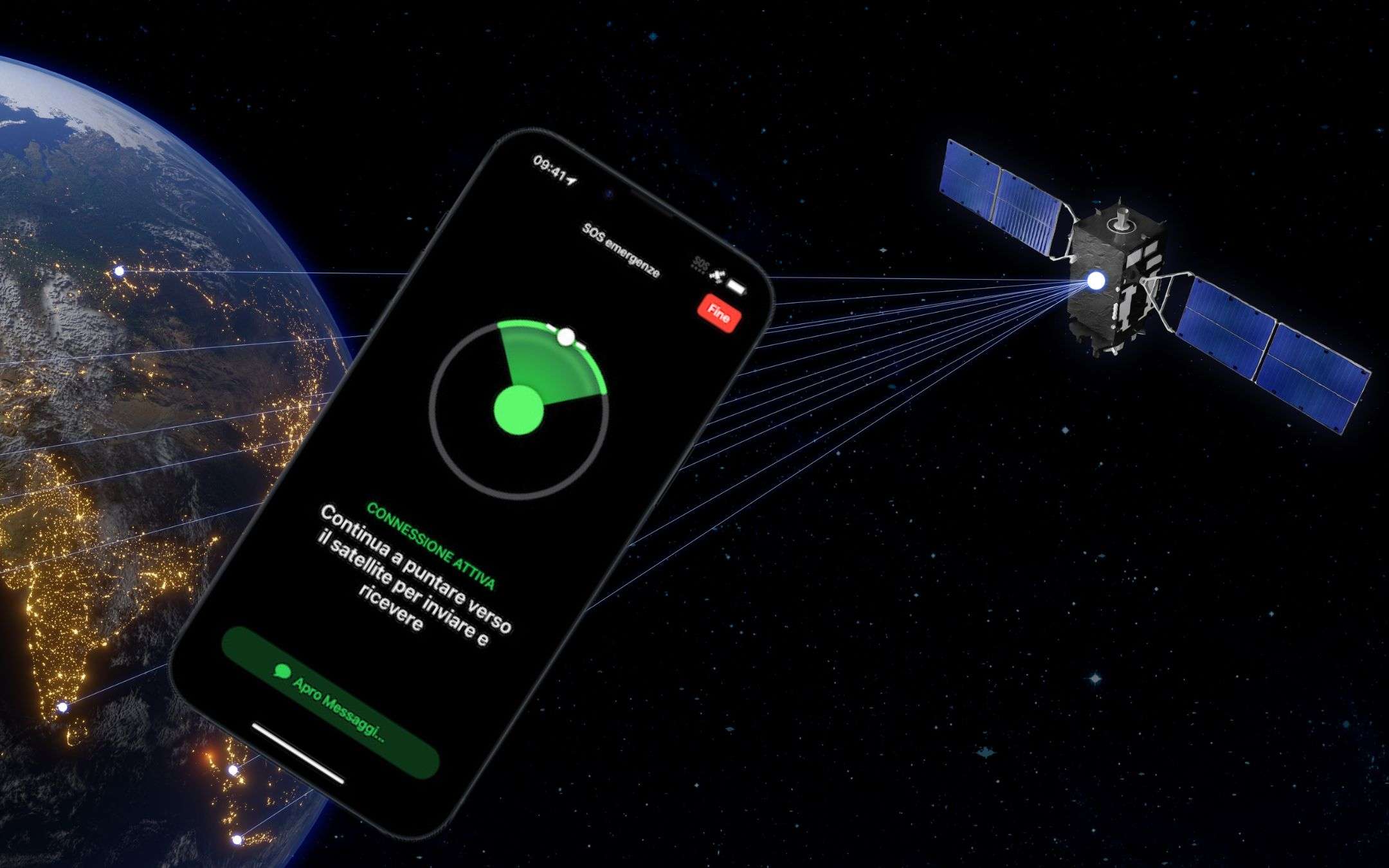 Importante novità: Apple SOS emergenze via satellite disponibile in Italia