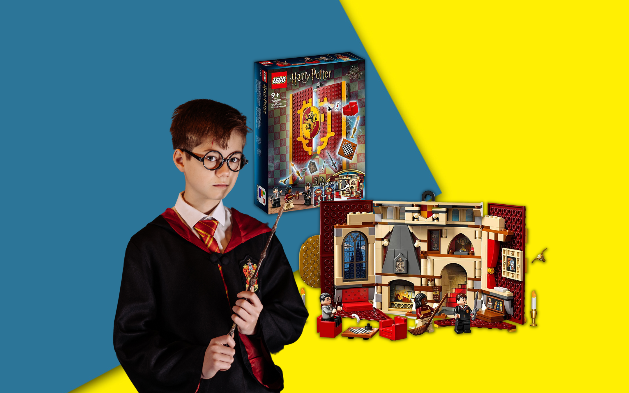 Vivi la magia di Harry Potter con LEGO Grifondoro: oggi al 21% di sconto