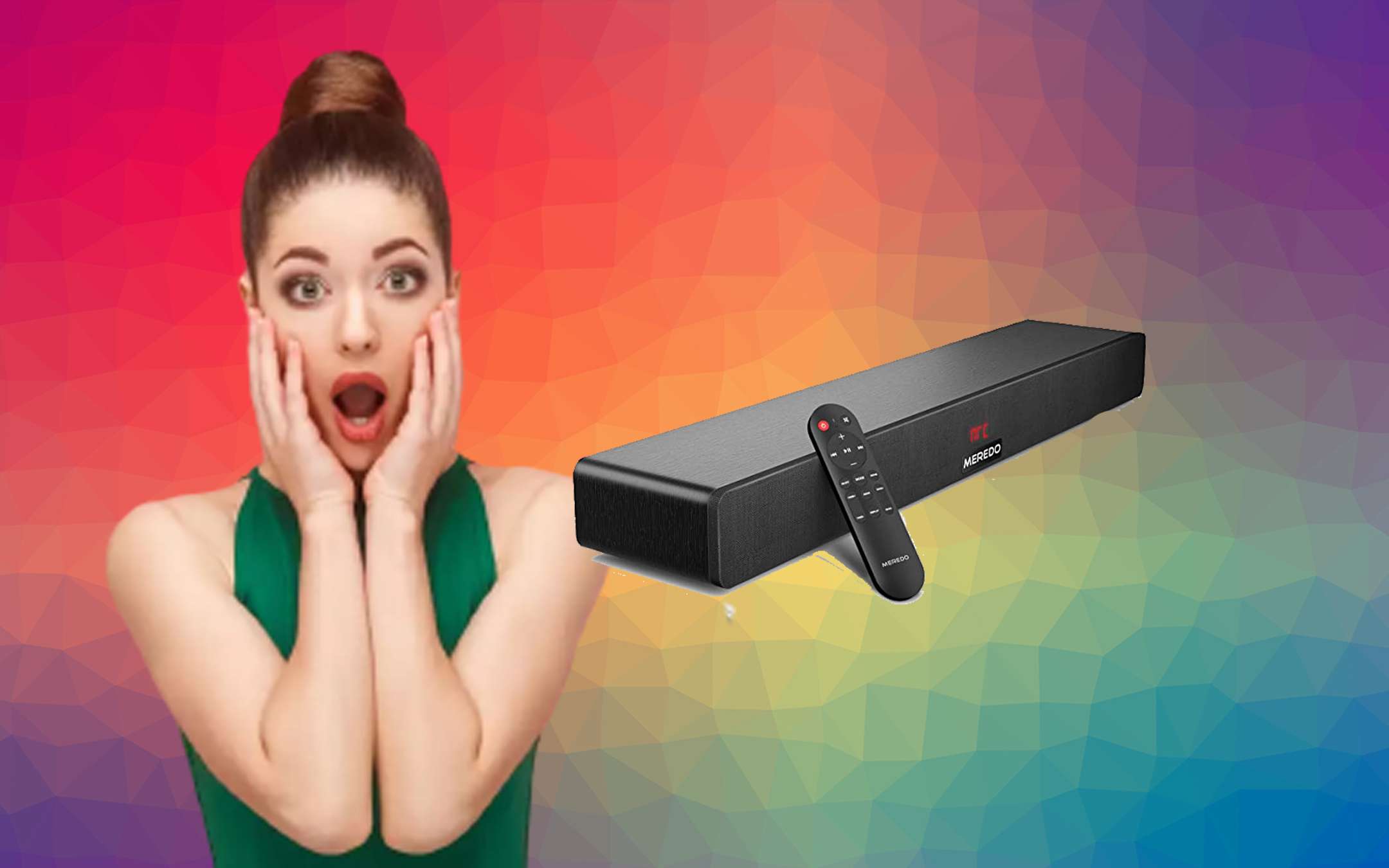 Soundbar MEREDO da 150 W: da non perdere a questo PREZZO FOLLE