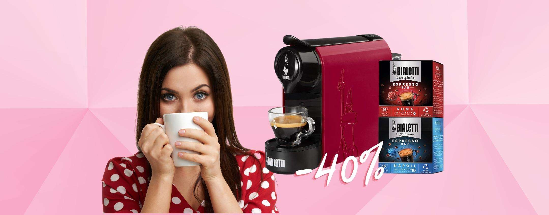 Bialetti Gioia: la macchina per il caffè espresso a prezzo SHOCK (-40%)