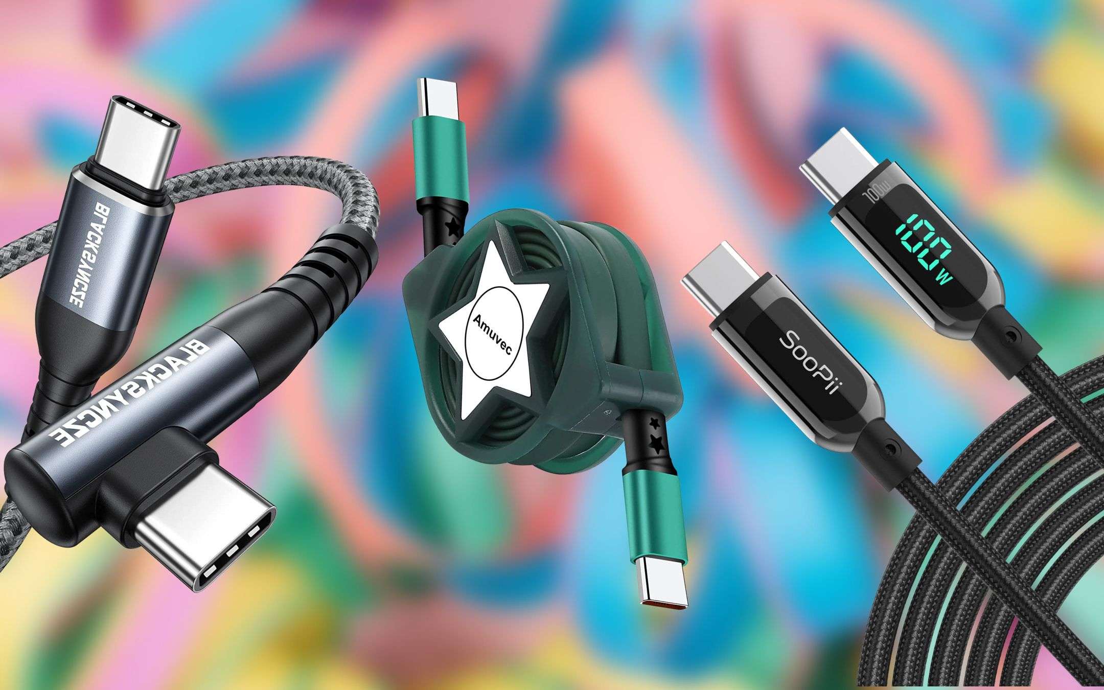 Cavi USB C particolarissimi: 3 modelli WOW che non consoci (a meno di 10€)