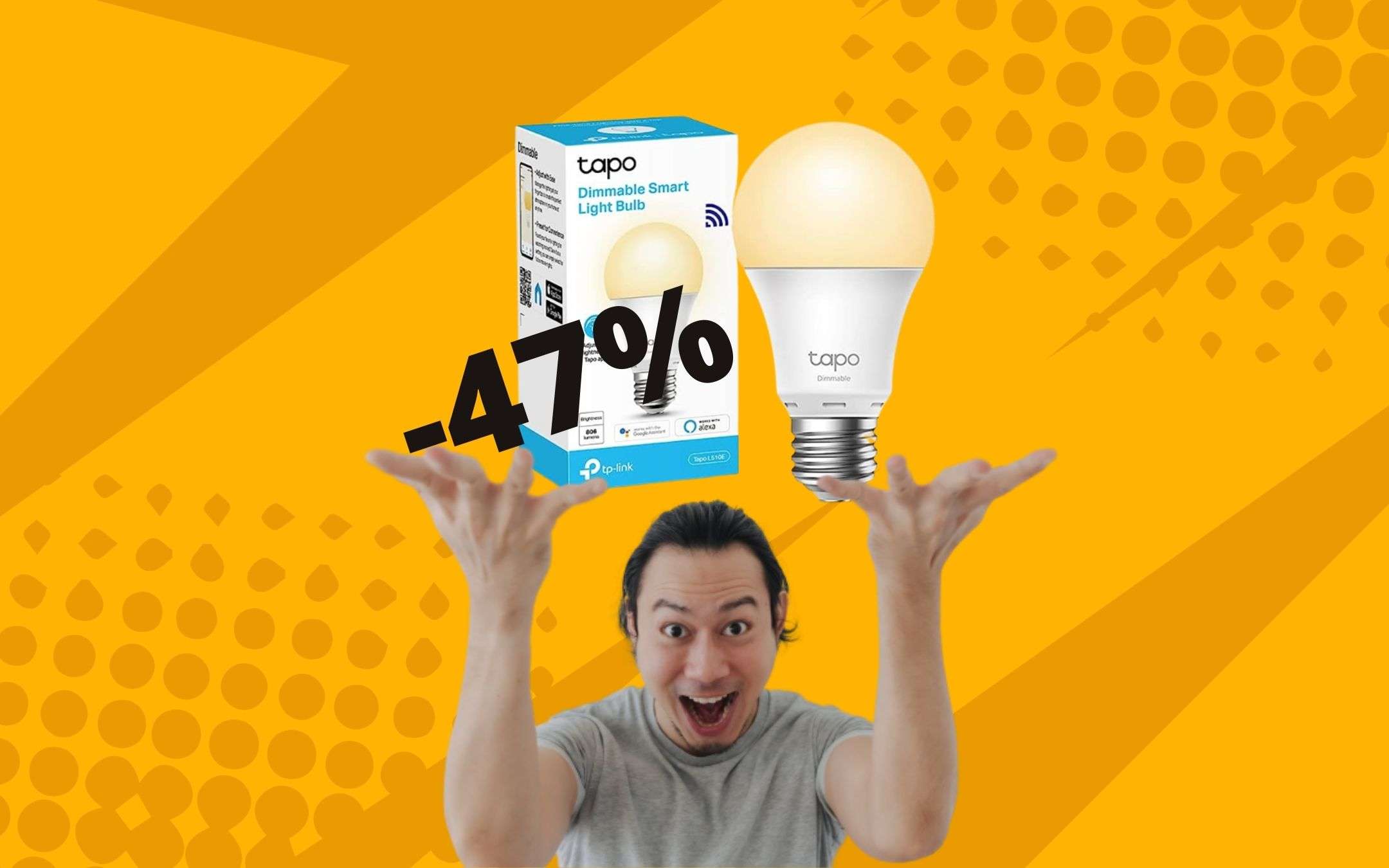 TP-Link Tapo: la lampadina Smart super affidabile, ad un prezzo BOMBA TP-Link Tapo: la lampadina Smart super affidabile, ad un prezzo BOMBA