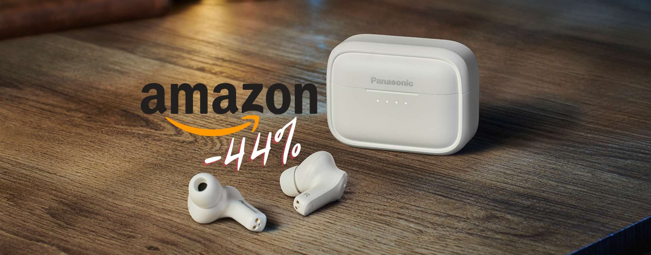 Panasonic RZ-B210: auricolari true wireless MERAVIGLIOSI al 44%