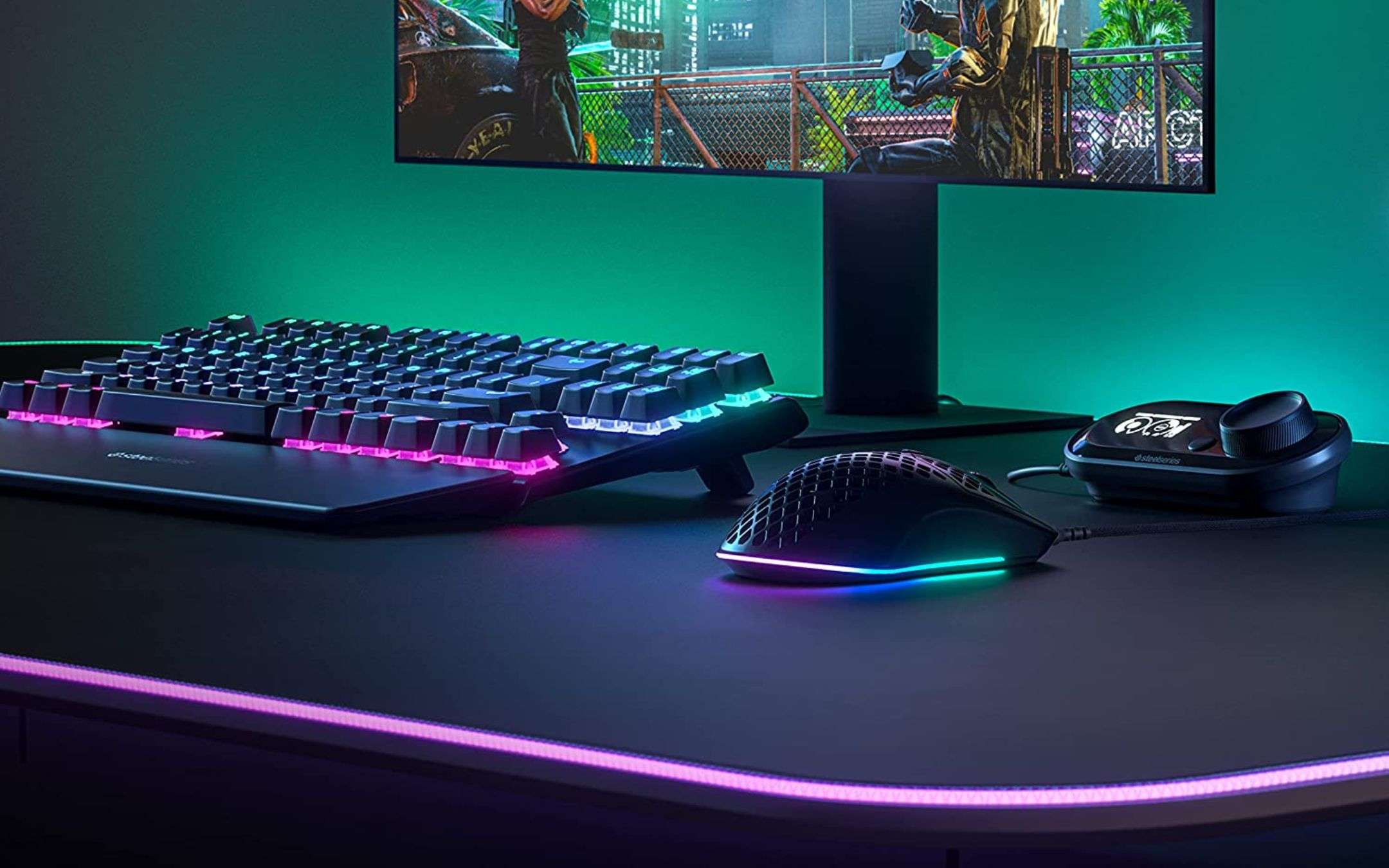 SteelSeries Aerox 3 Onyx : super mouse da gaming LEGGERO (-43%)