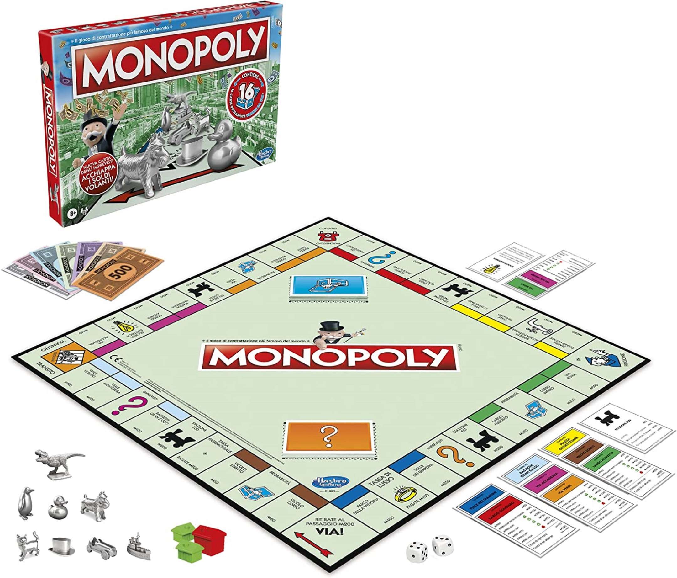 Monopoly Classico: l'immortale gioco da tavolo a soli 19€ in OFFERTA LAMPO