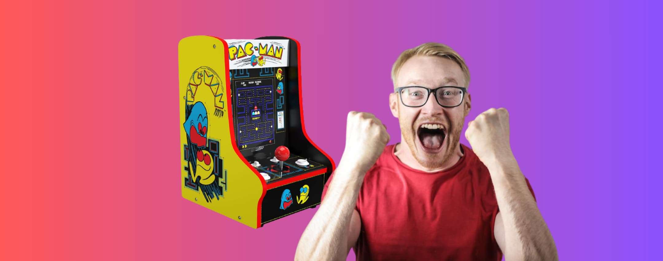 Mini Cabinato Arcade Pac-Man: realizza il tuo SOGNO a un prezzo top