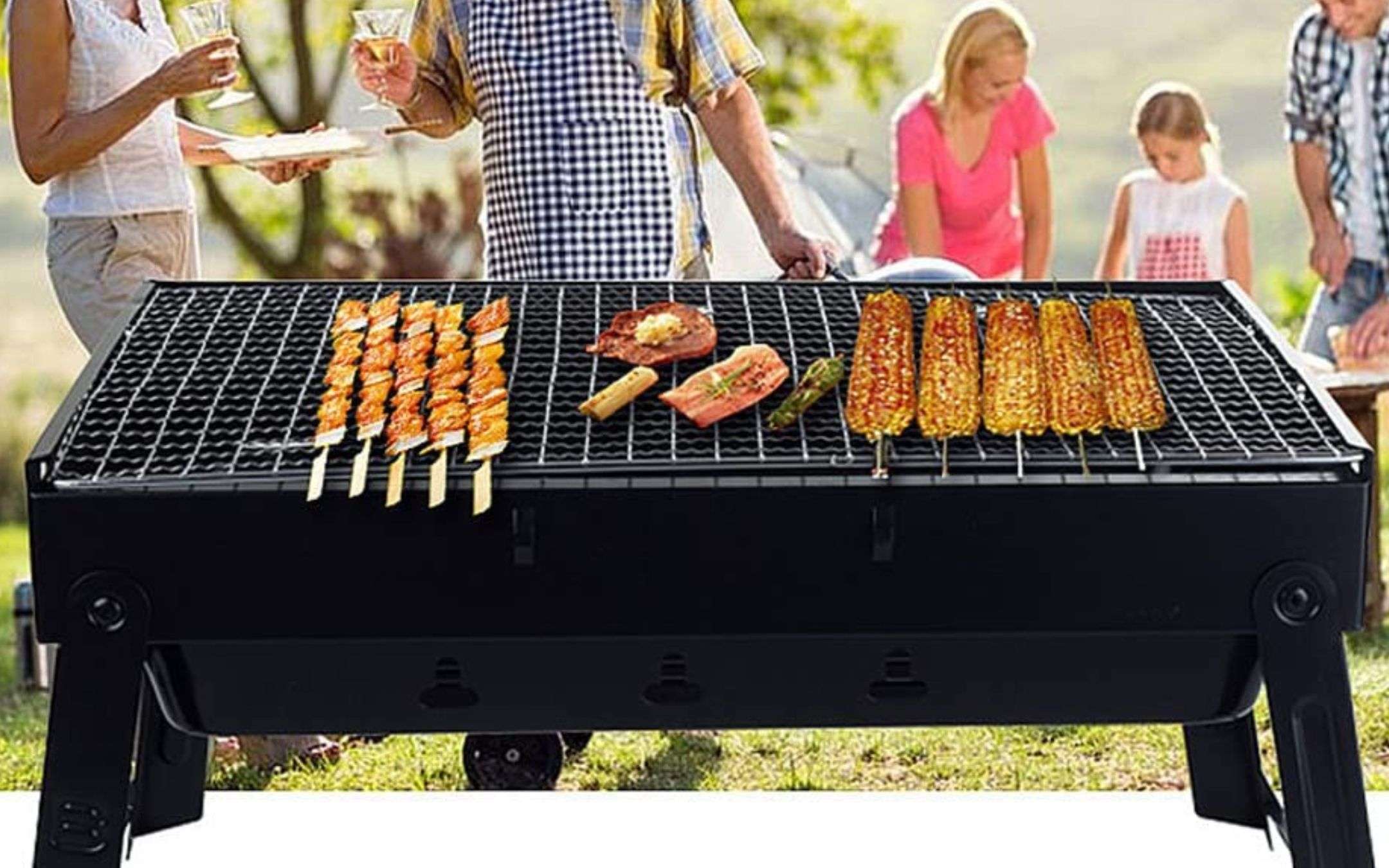 Grigliata a Pasquetta: 26€ per questo barbecue portatile SPETTACOLARE