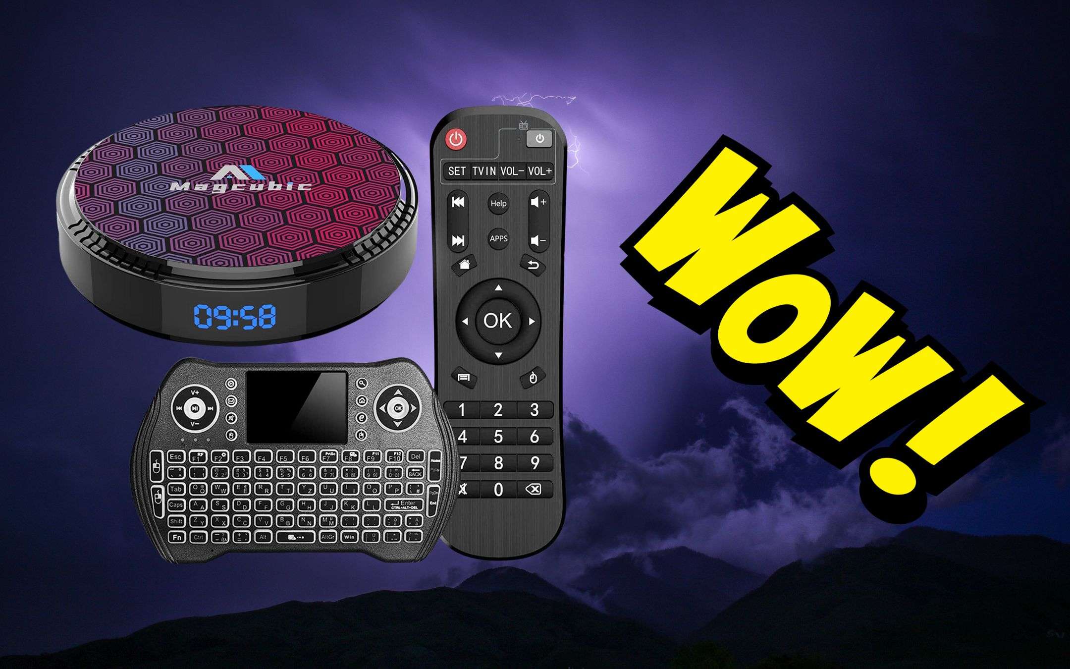 Box TV con Android 12 a 39€: la TV diventa un COMPUTER (tastiera GRATIS)