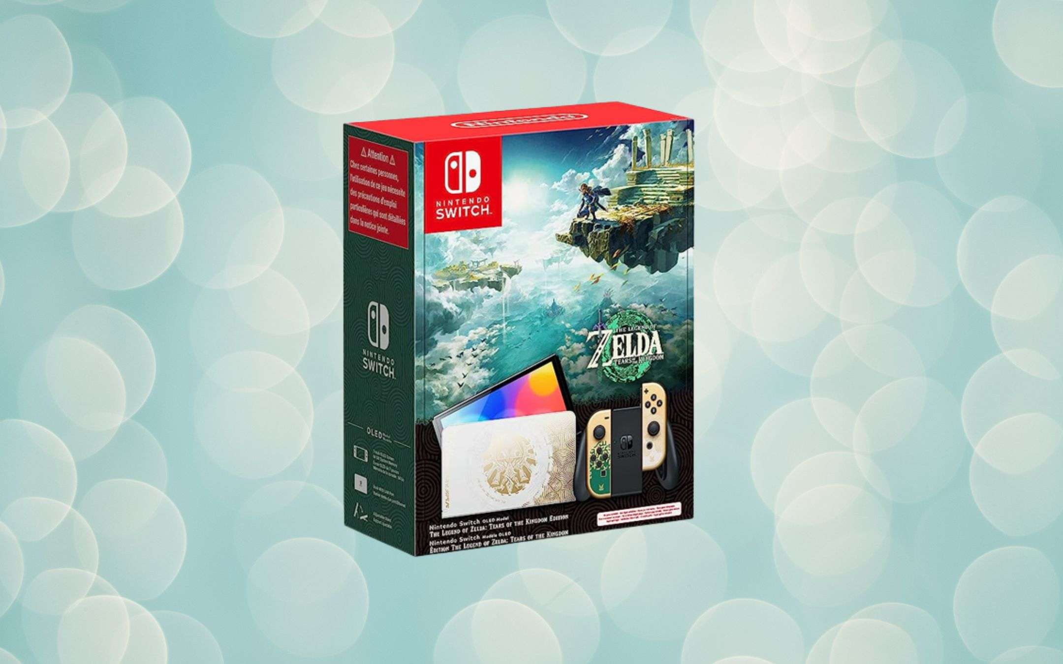 Nintendo Switch OLED: disponibile l'edizione speciale The Legend of Zelda