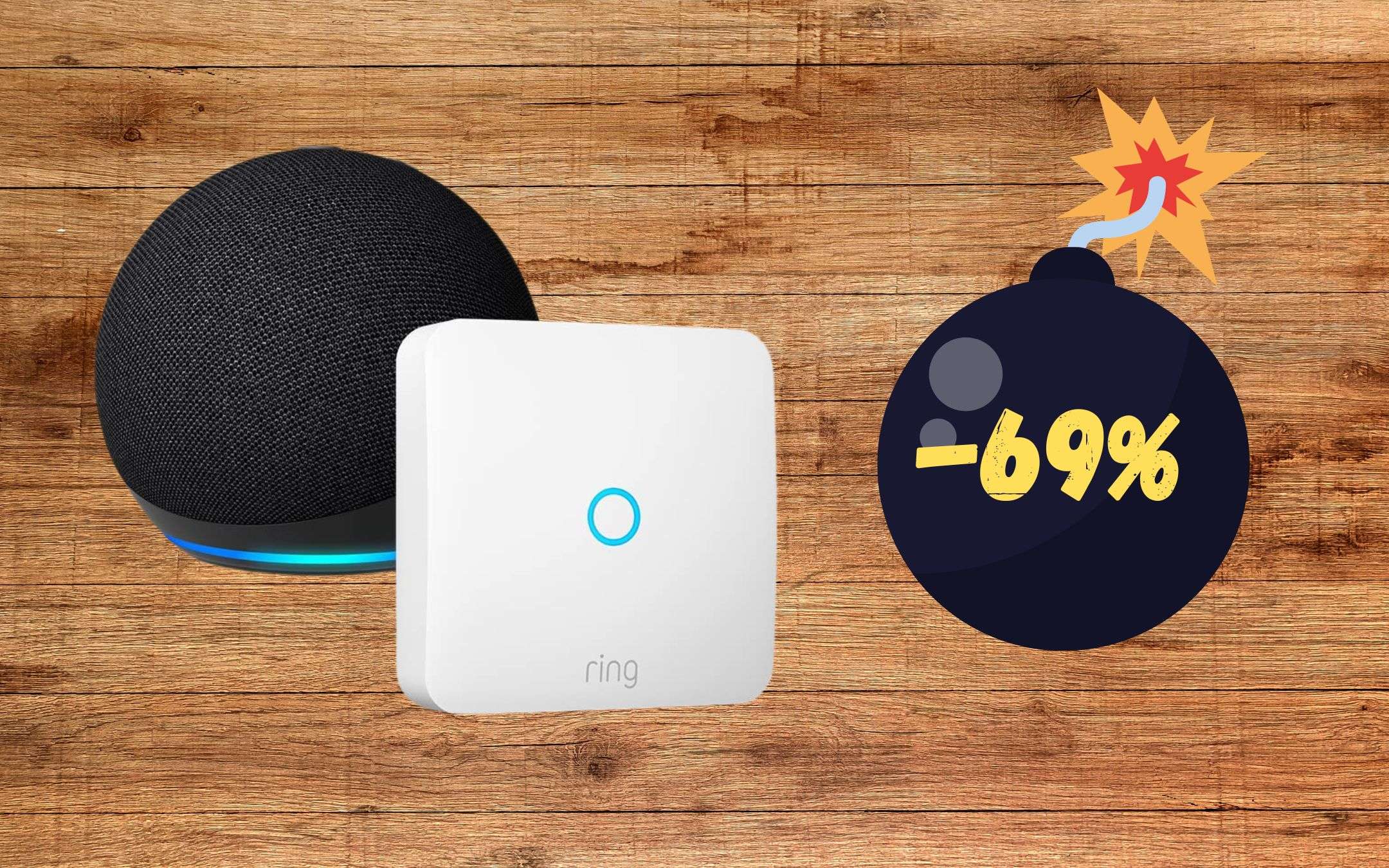 Amazon sgancia la BOMBA: Echo Dot 5 + Ring Intercom a 59€ (sconto del 69%)