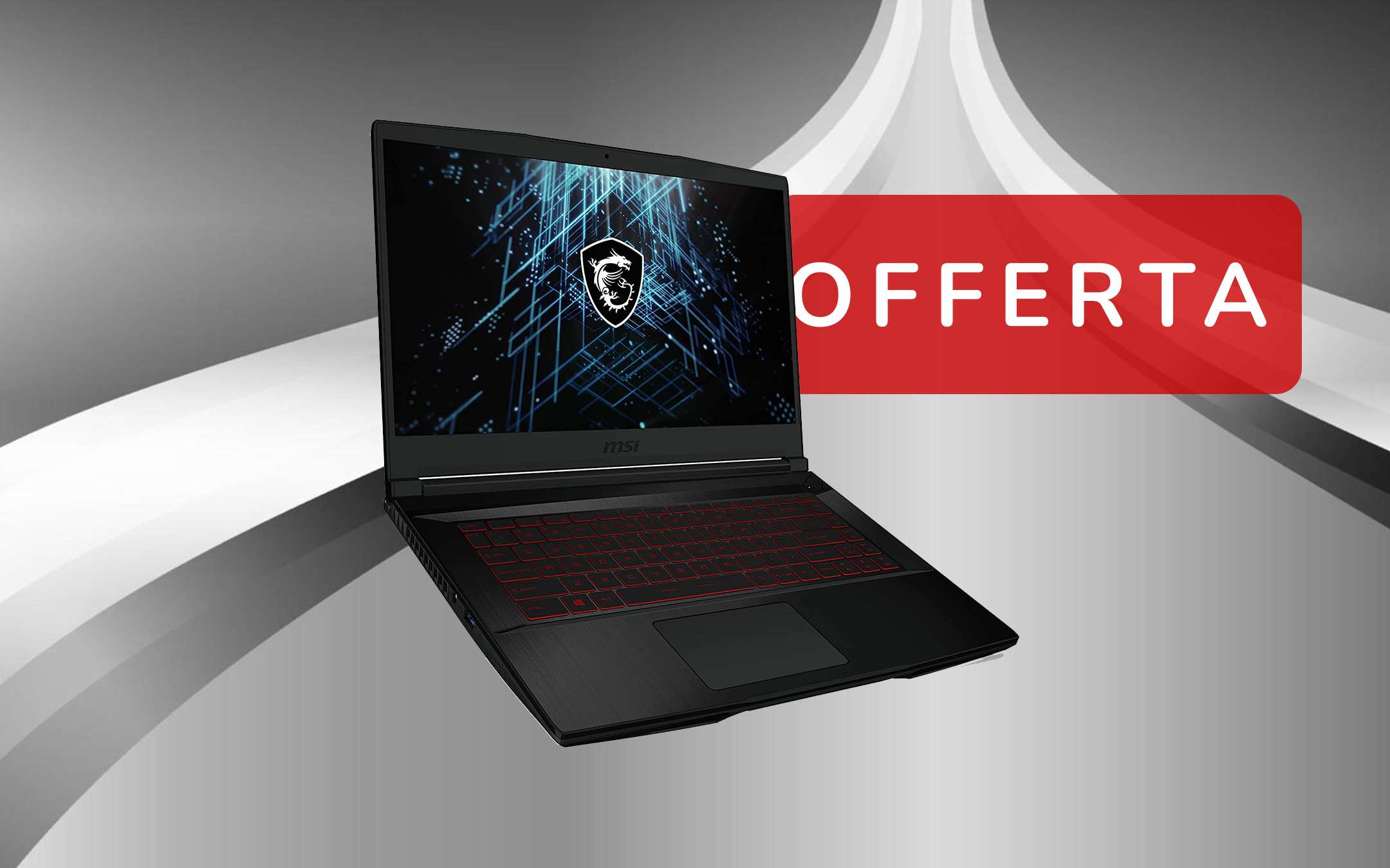 Notebook Gaming MSI al MINIMO PREZZO: Intel Core i7 e schermo 144Hz