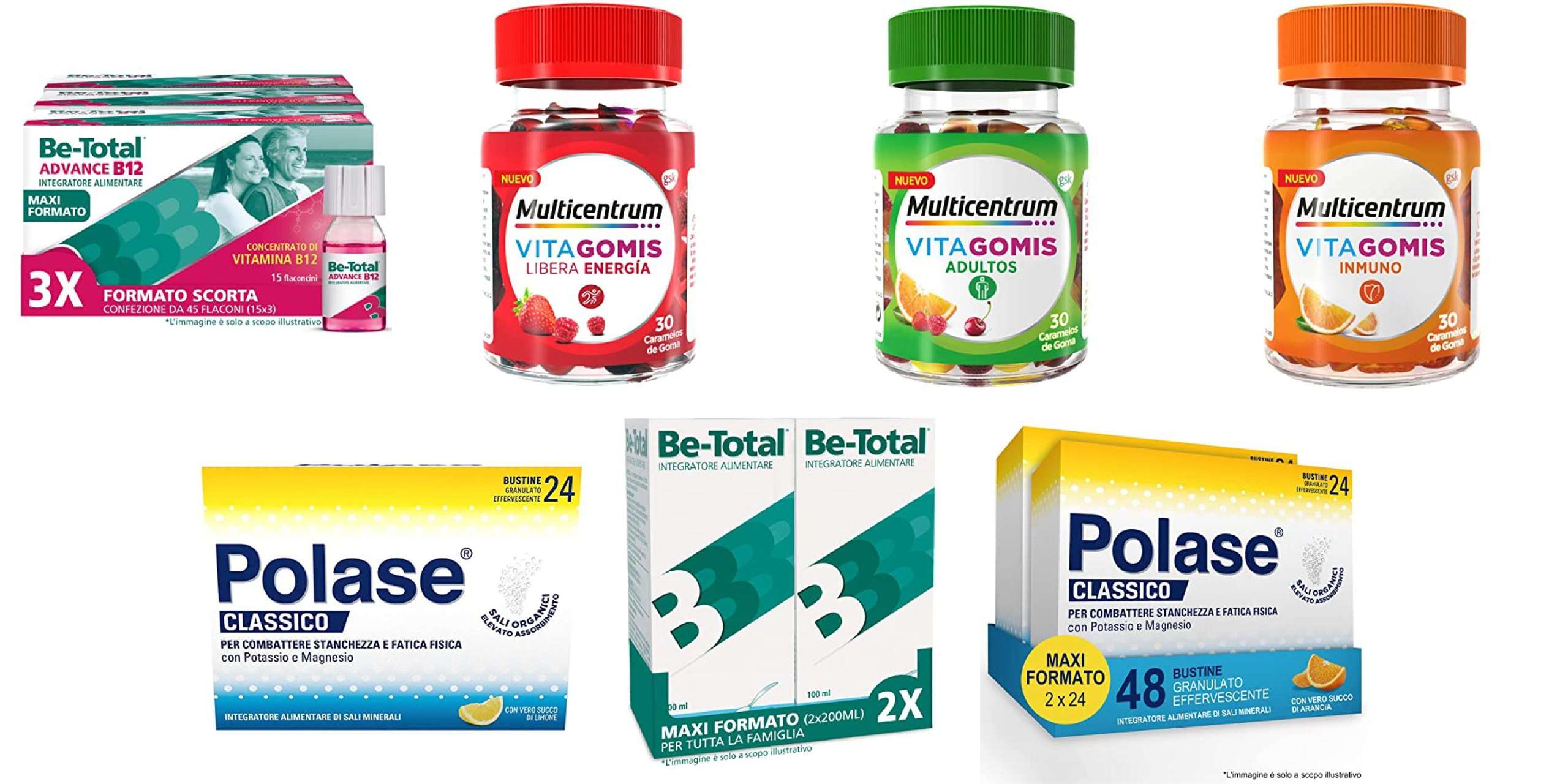 Aumenta l'energia fisica e mentale con questi integratori in offerta su ...