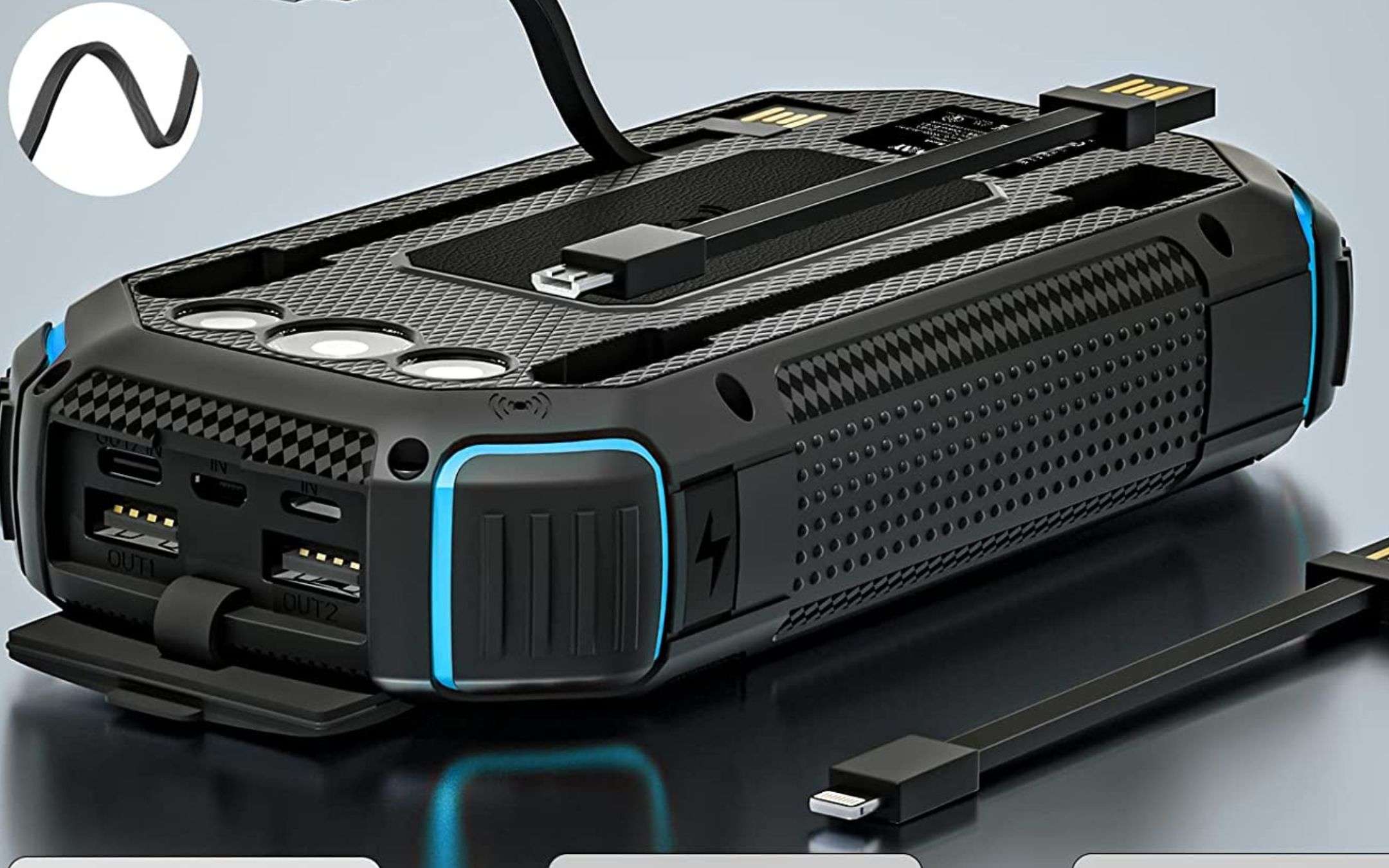 Questa BESTIA di powerbank solare è una centrale elettrica portatile (40€)