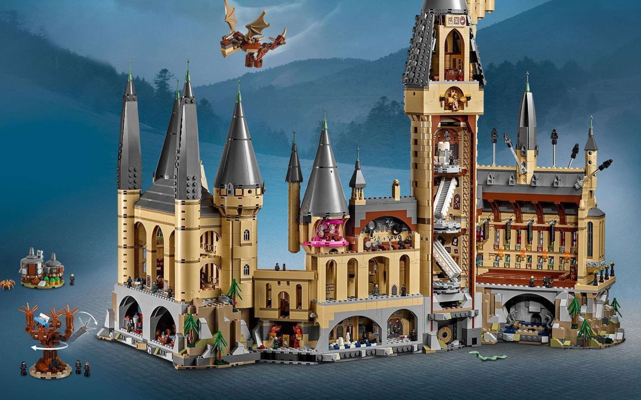 Costruisci il Castello di Hogwarts con questo set LEGO: su eBay è a -144€