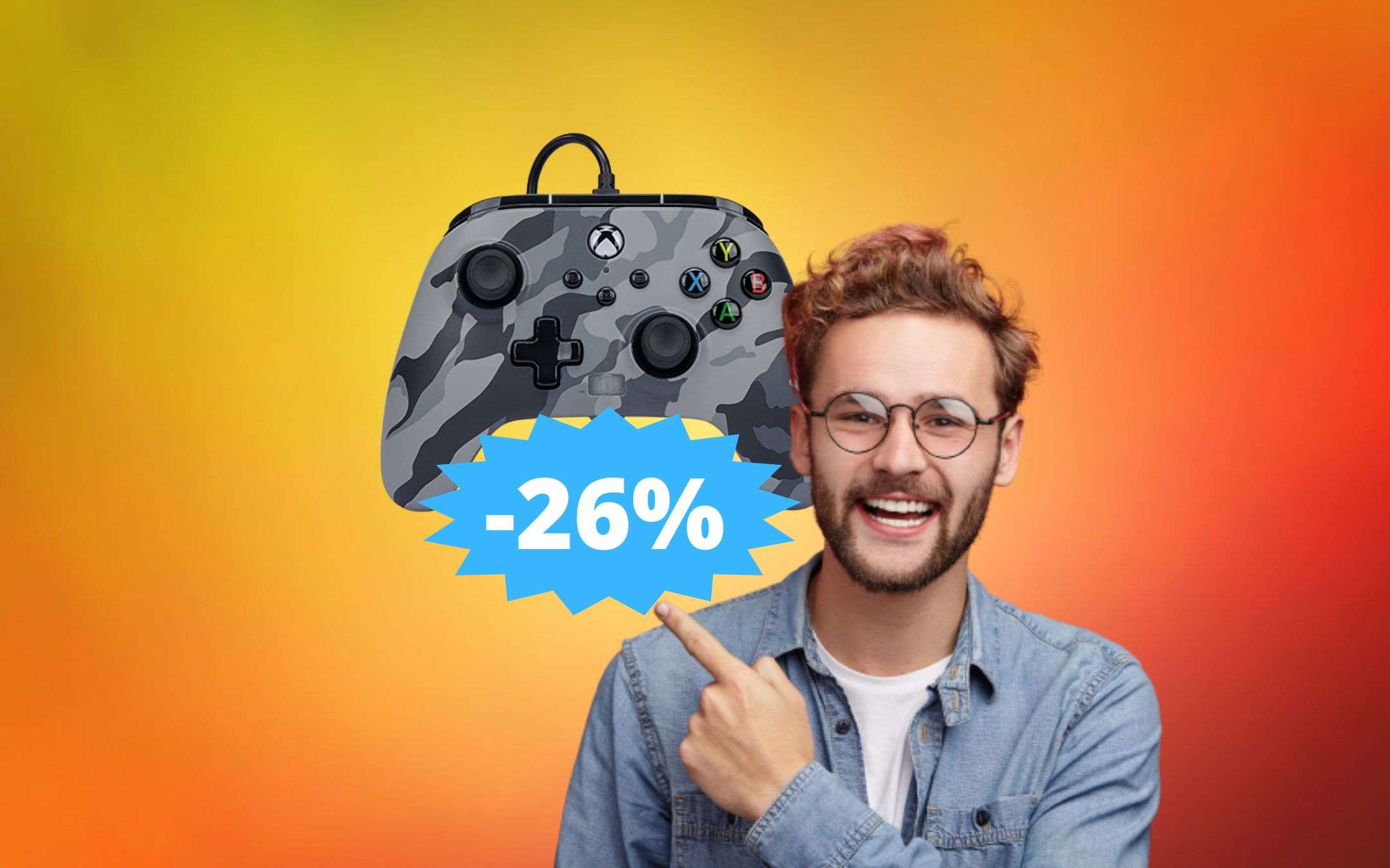 Controller originale cablato Xbox: un'occasione da prendere al volo